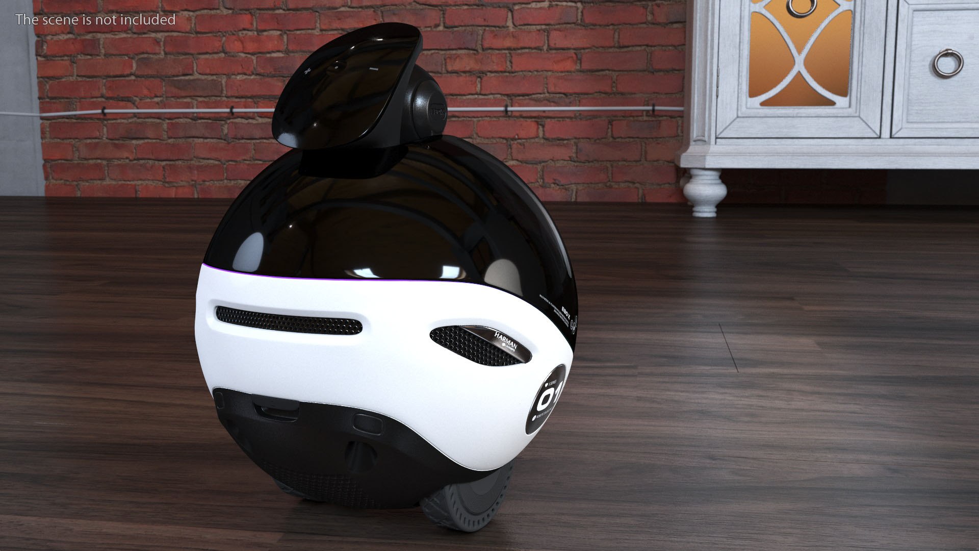 3D Smart Home Robot Enabot EBO X Red - TurboSquid 2132239