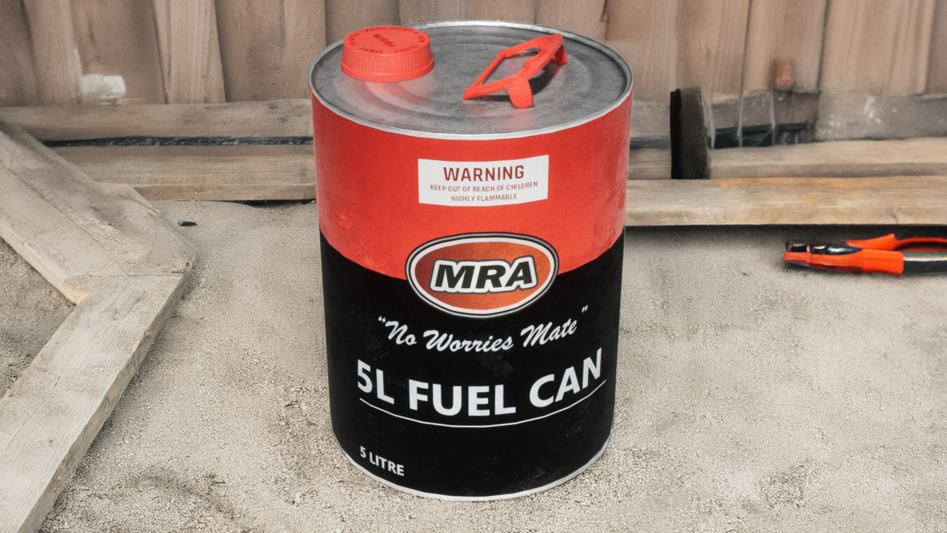 5L Fuel Can - Game Ready Model - TurboSquid 2233222