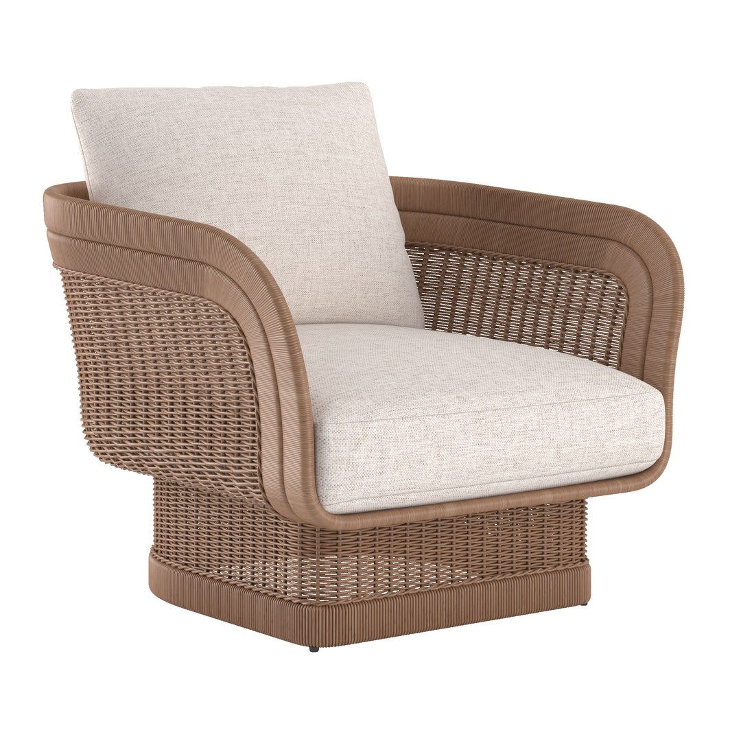 3D RH BLOOM LOUNGE CHAIR - TurboSquid 2396388