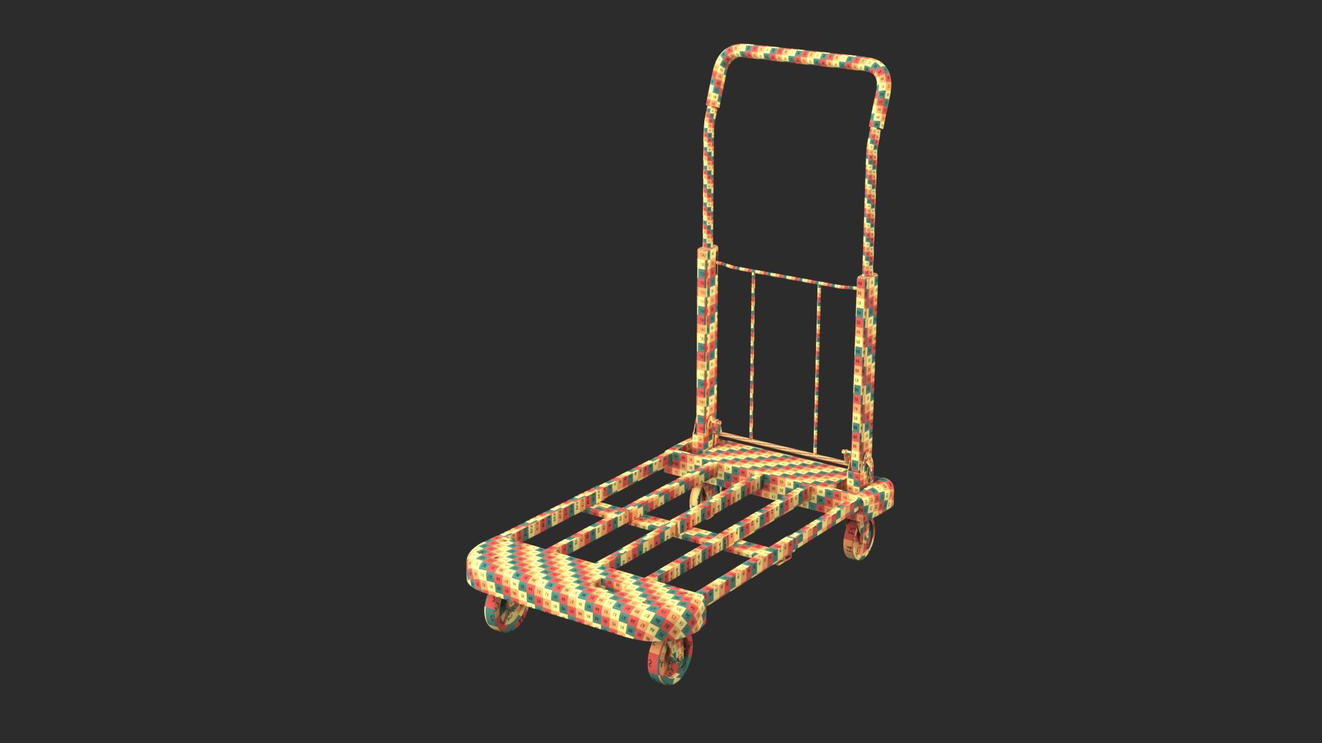 Transport Trolley Model - TurboSquid 2031865