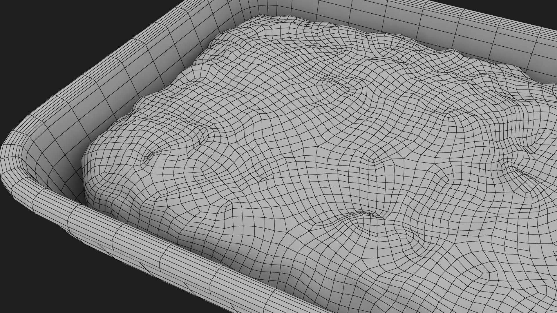 3D Foam Food Tray with Ground Meat model - TurboSquid 1980434