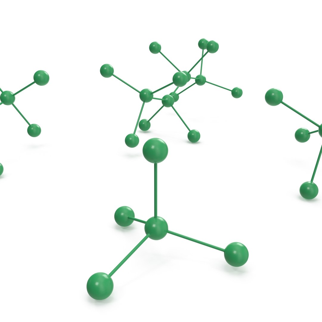 3D Chemical Molecular Models Plastic - TurboSquid 2258666
