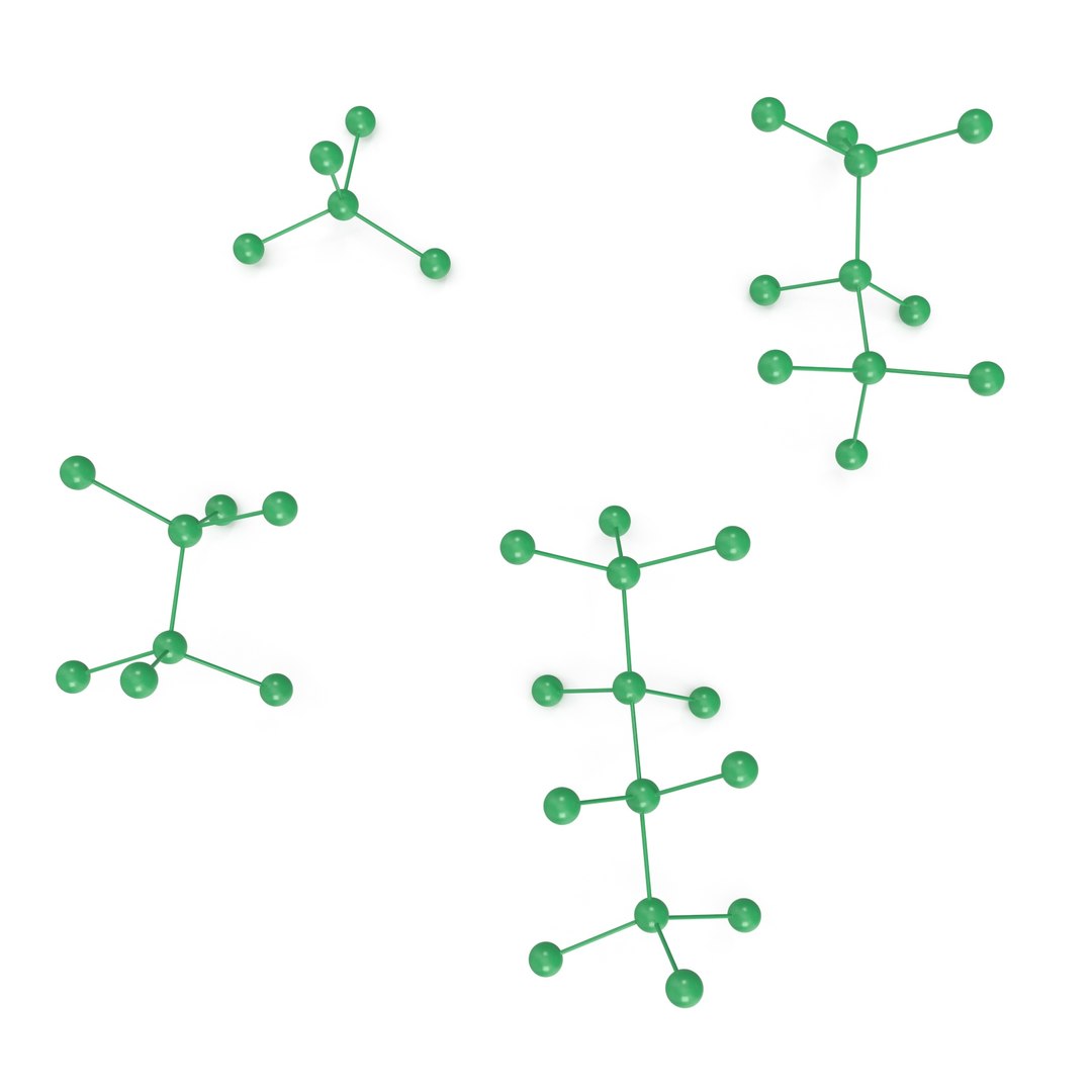 3D Chemical Molecular Models Plastic - TurboSquid 2258666