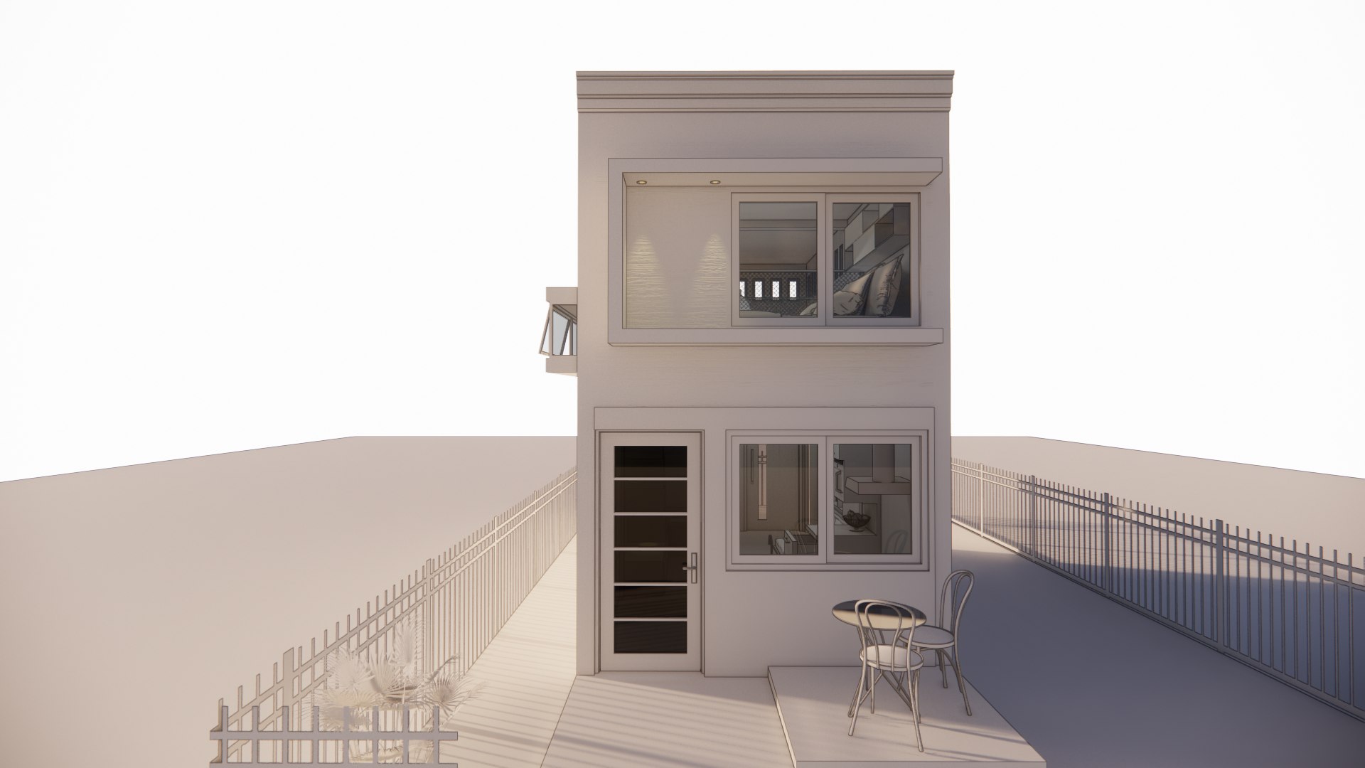 Tiny Small House Cabin 3x6 meter 3D model - TurboSquid 2111075