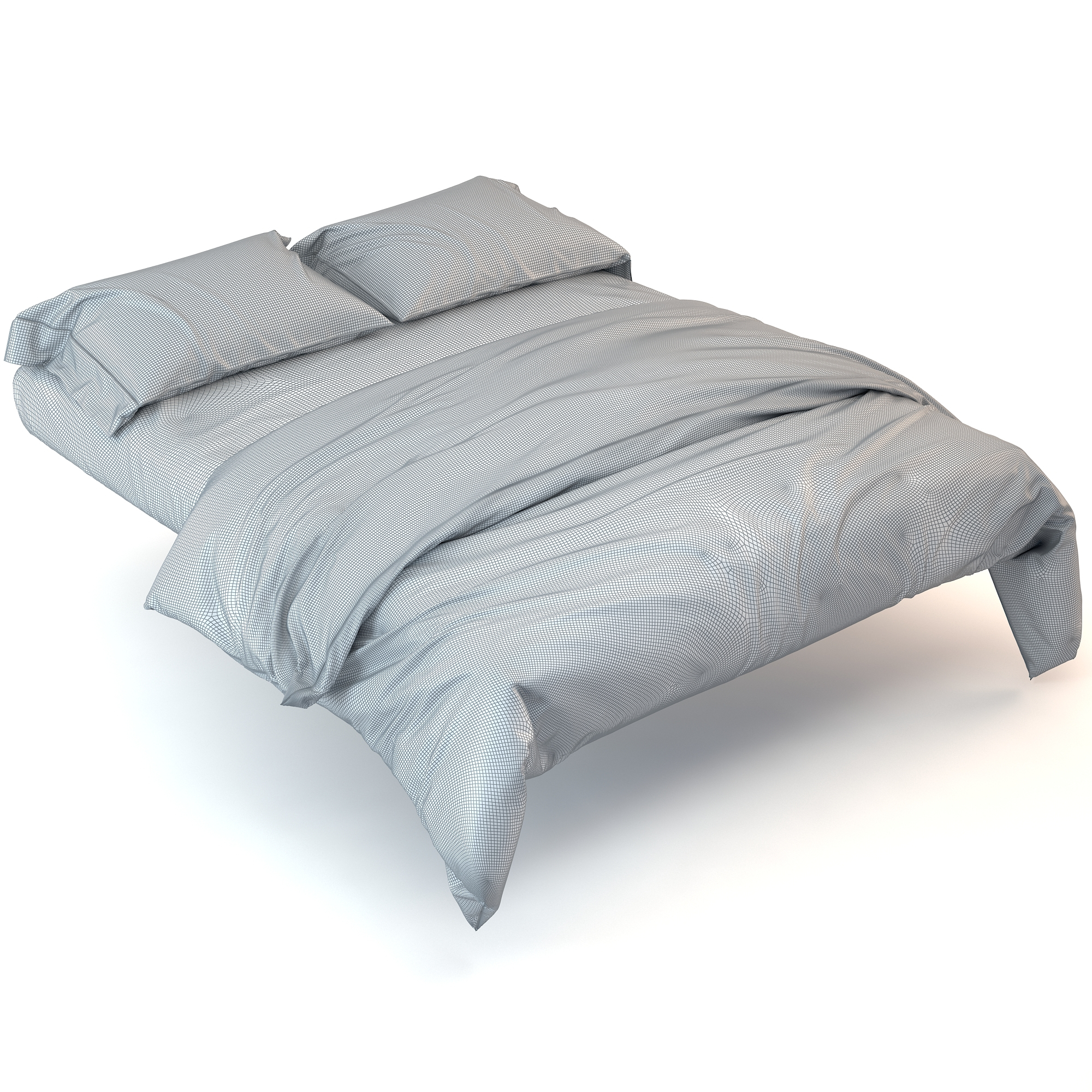 3d model realistic bed