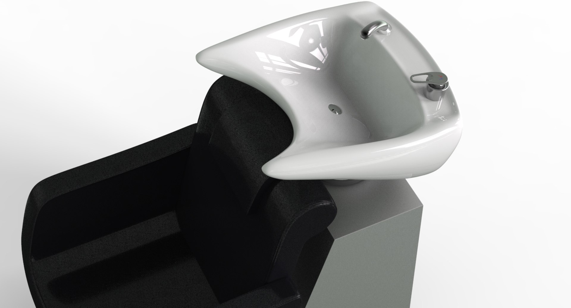 Shampoo Station 3D Model - TurboSquid 1399409