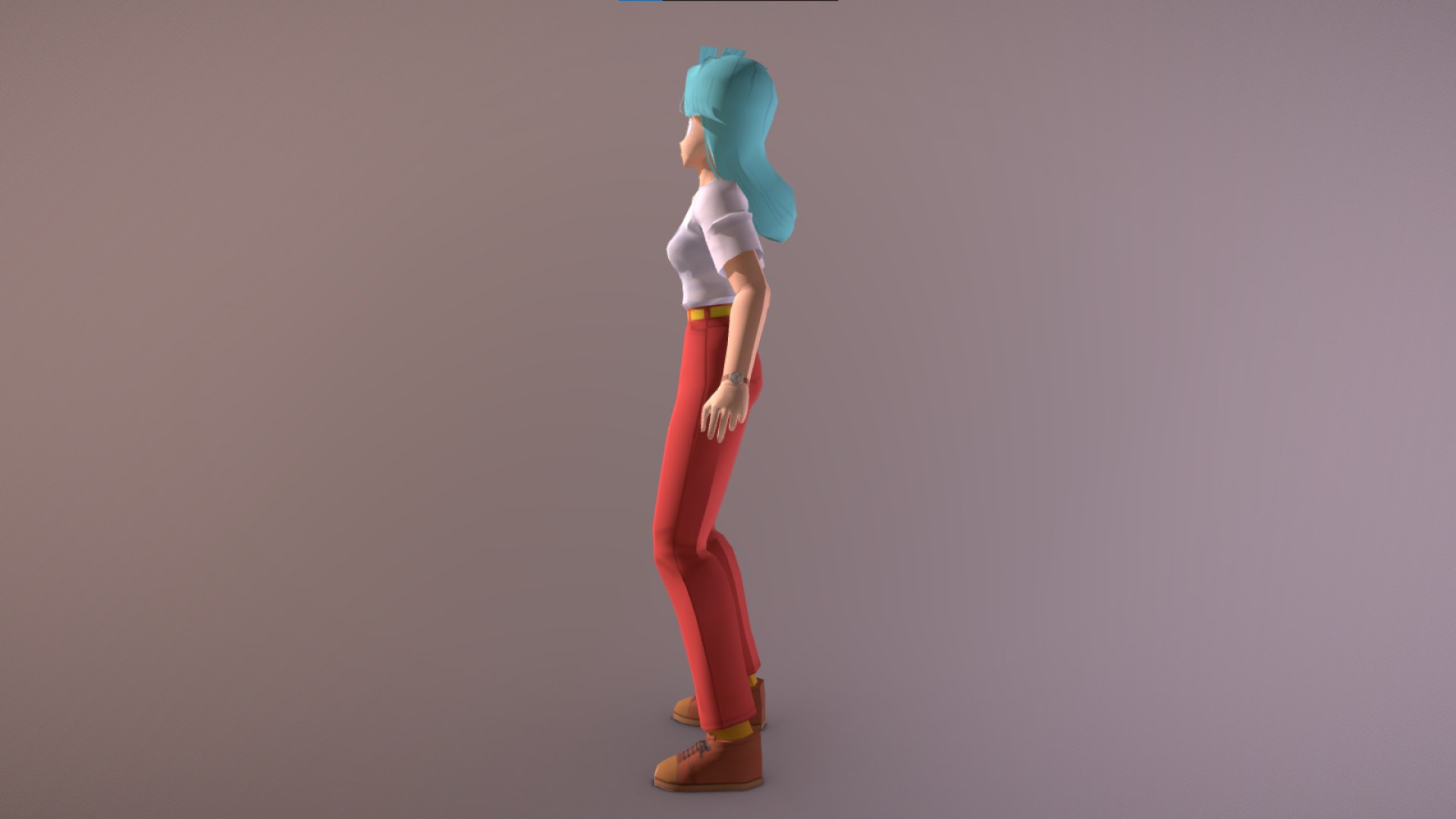 3D Bulma -Namek Saga Shirt - Dragon Ball Z - TurboSquid 2244809