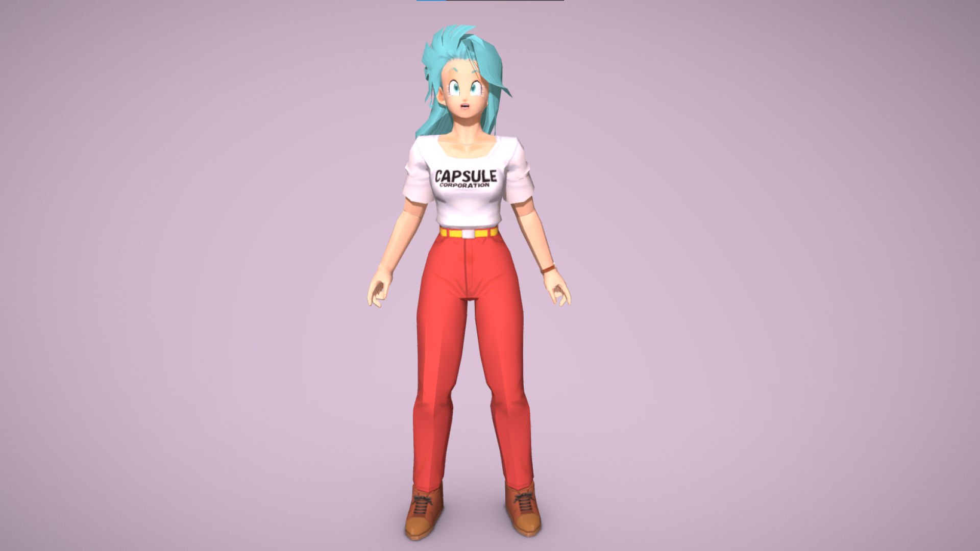 3D Bulma -Namek Saga Shirt - Dragon Ball Z - TurboSquid 2244809