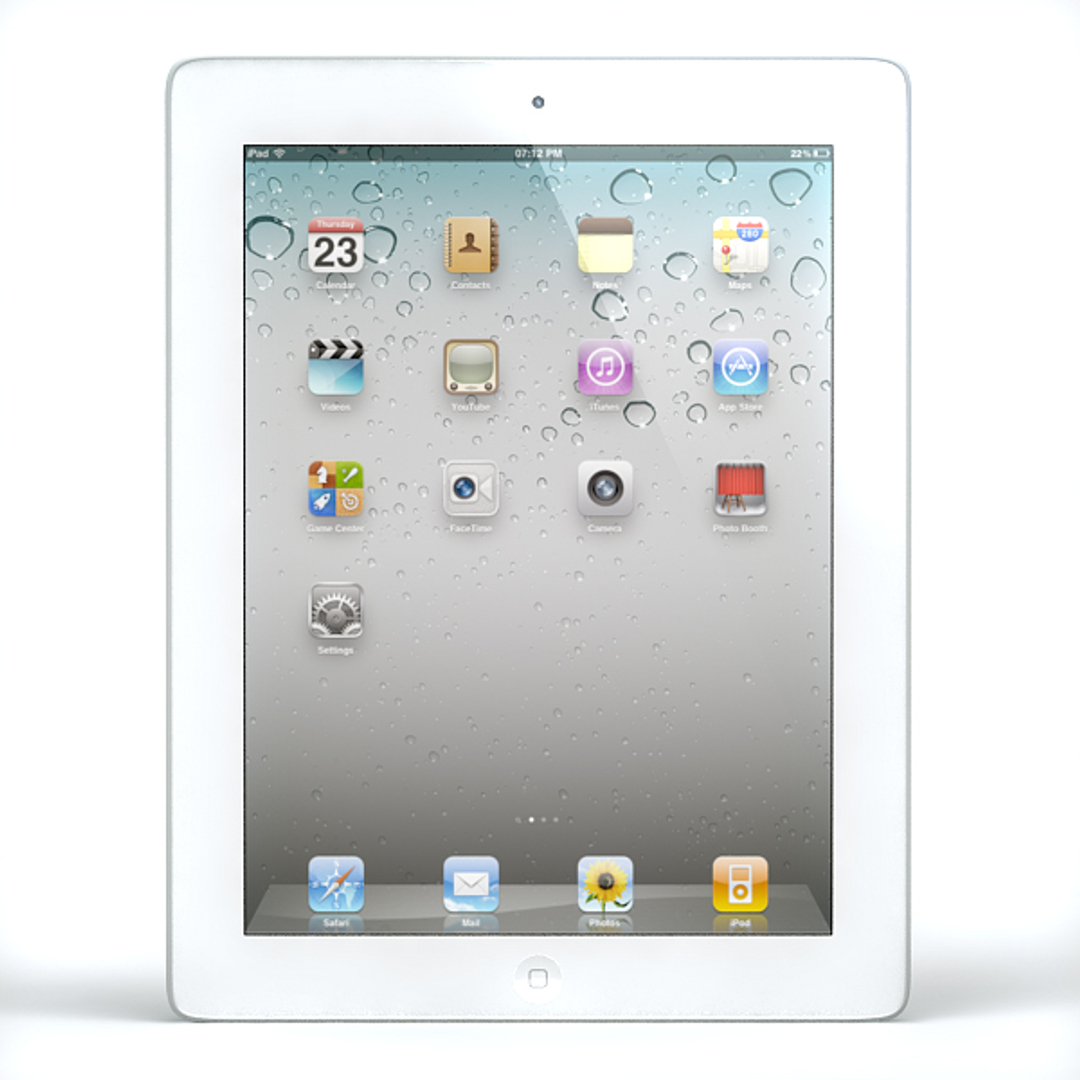 3d Apple New Ipad 3