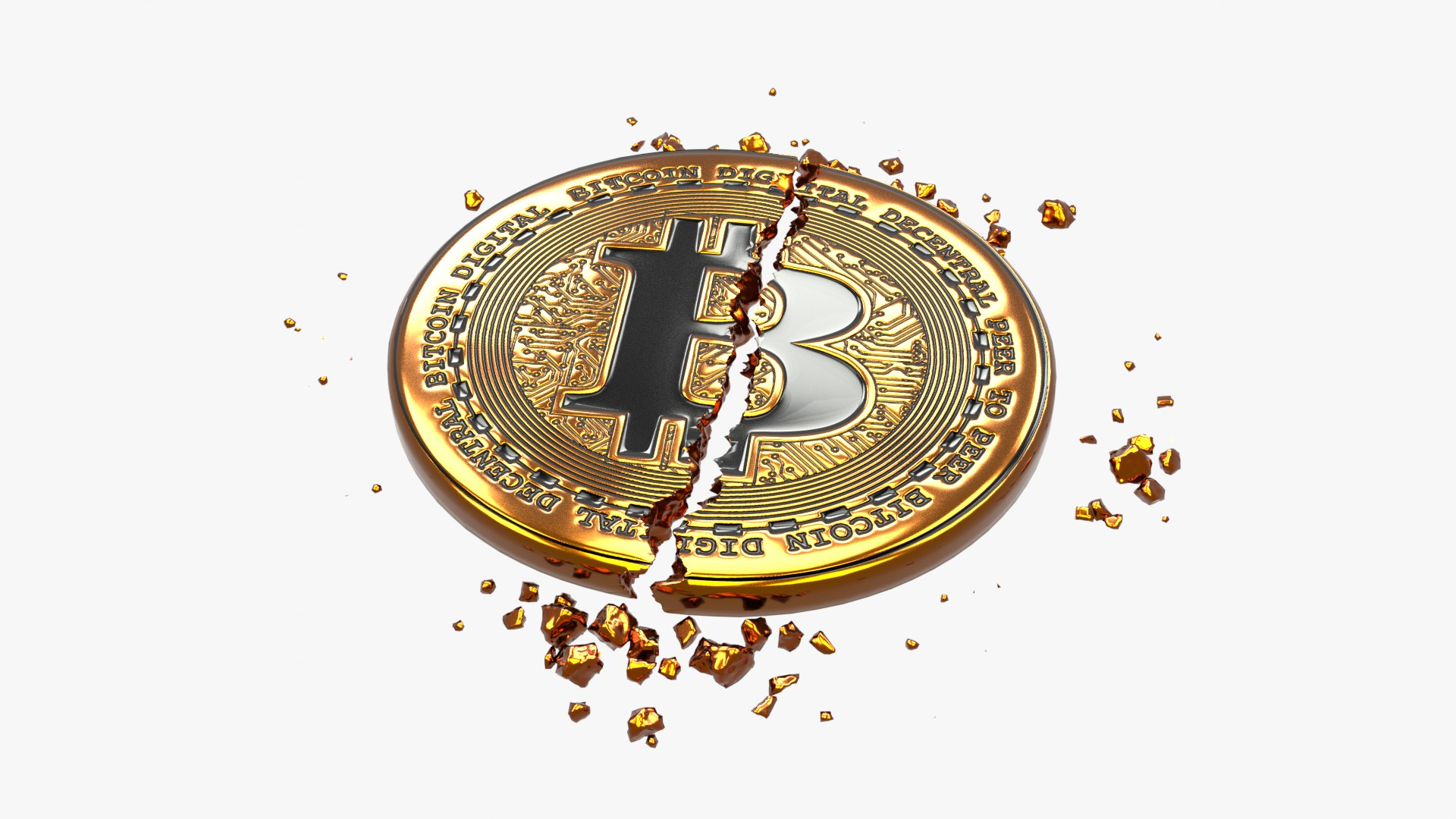 Free 3D Coin Broken Model - TurboSquid 1582794