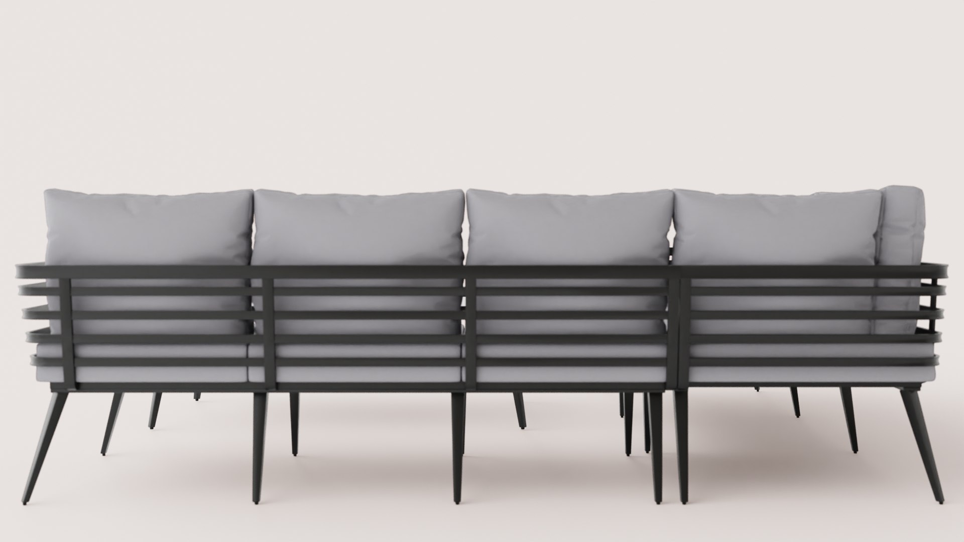 CORNER SOFA WITH TABLE MALIBU 3D - TurboSquid 2251200