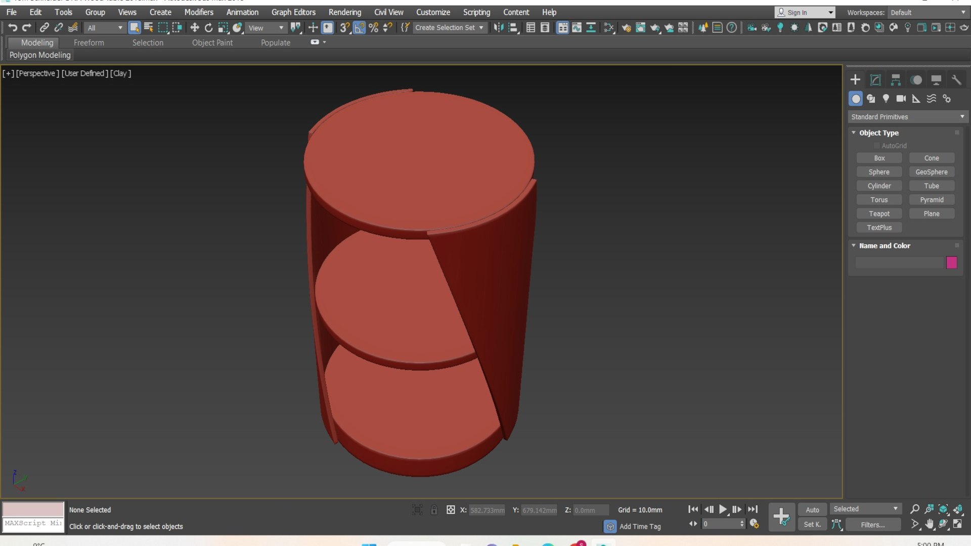 3D Tom Schneider Wood Table Model - TurboSquid 2029961