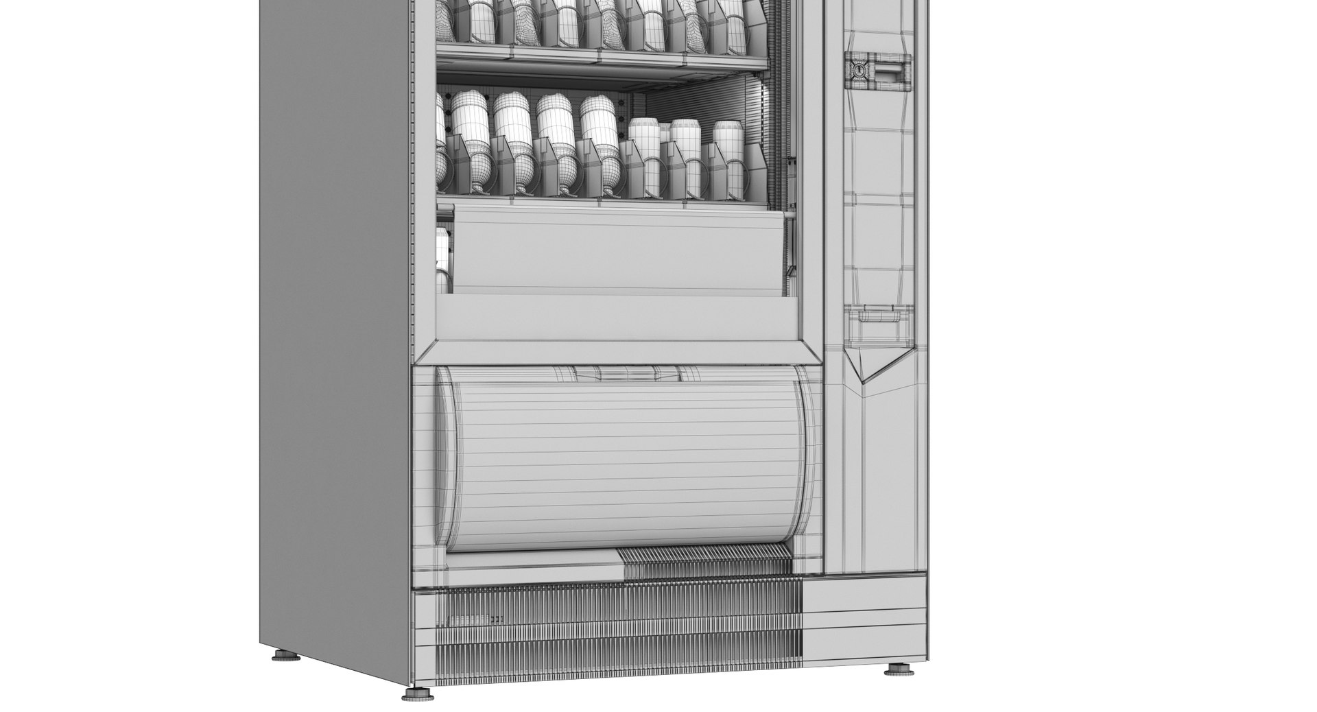 Necta Orchestra Touch Vending Machine Model - TurboSquid 1782493