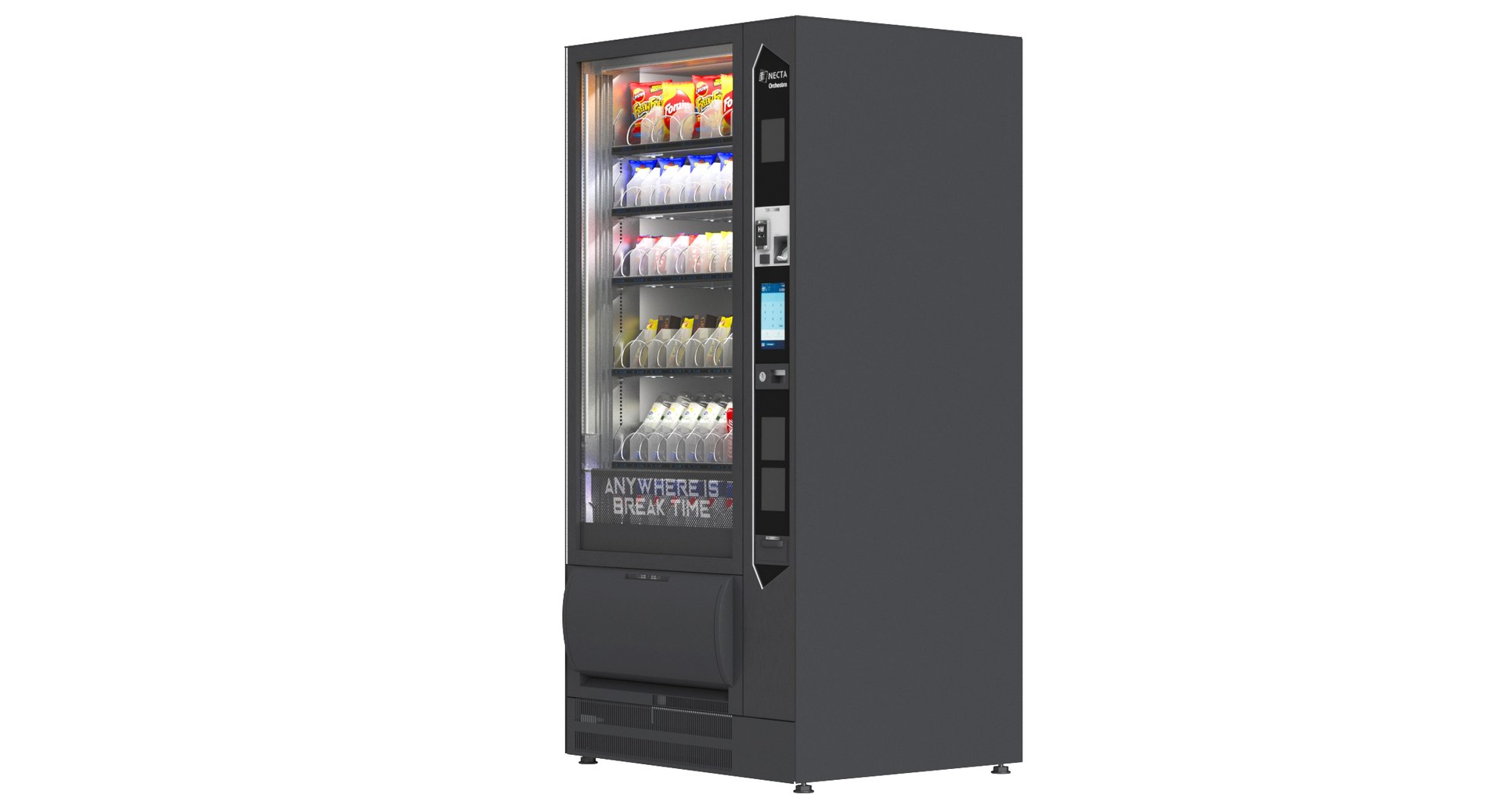 Necta Orchestra Touch Vending Machine Model - TurboSquid 1782493