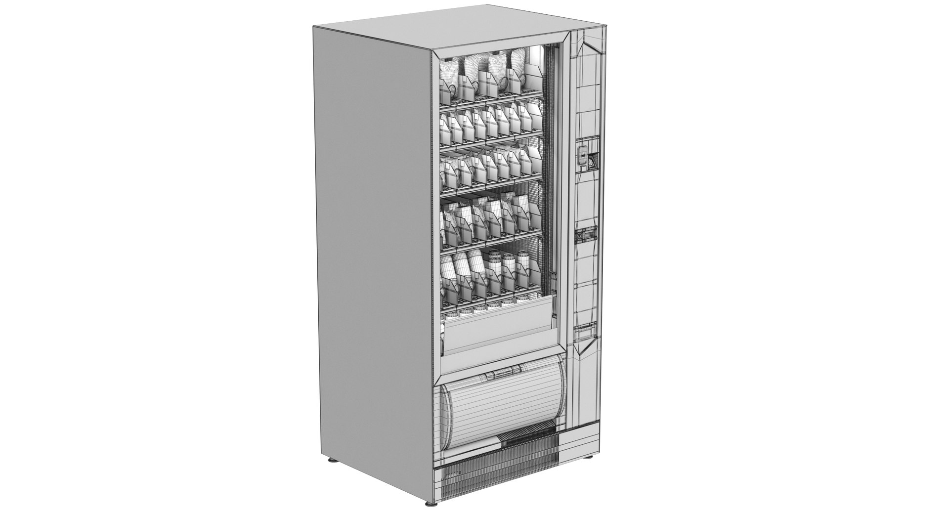 Necta Orchestra Touch Vending Machine Model - TurboSquid 1782493
