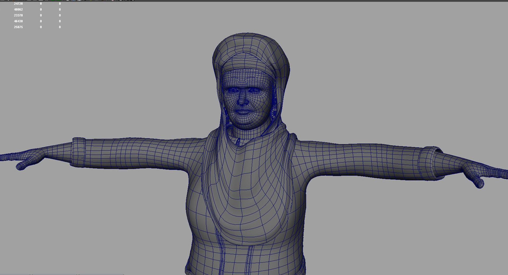 Old Woman 3D Model - TurboSquid 1531774