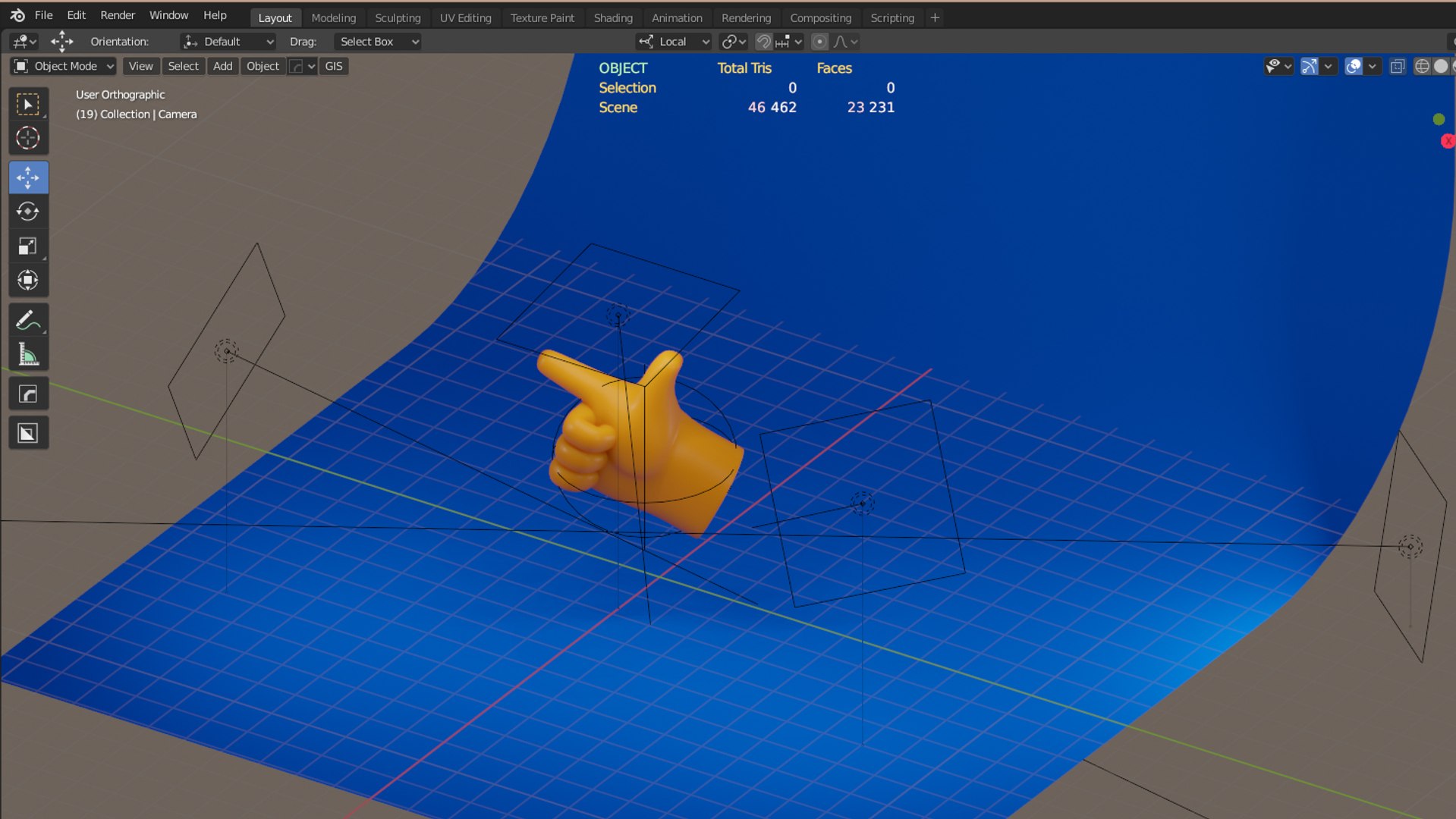3D Index Finger Hand Pointing Model - TurboSquid 1614688