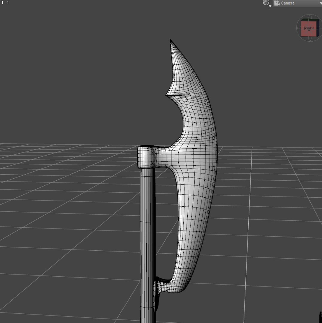 3D halberd axe - TurboSquid 1602590