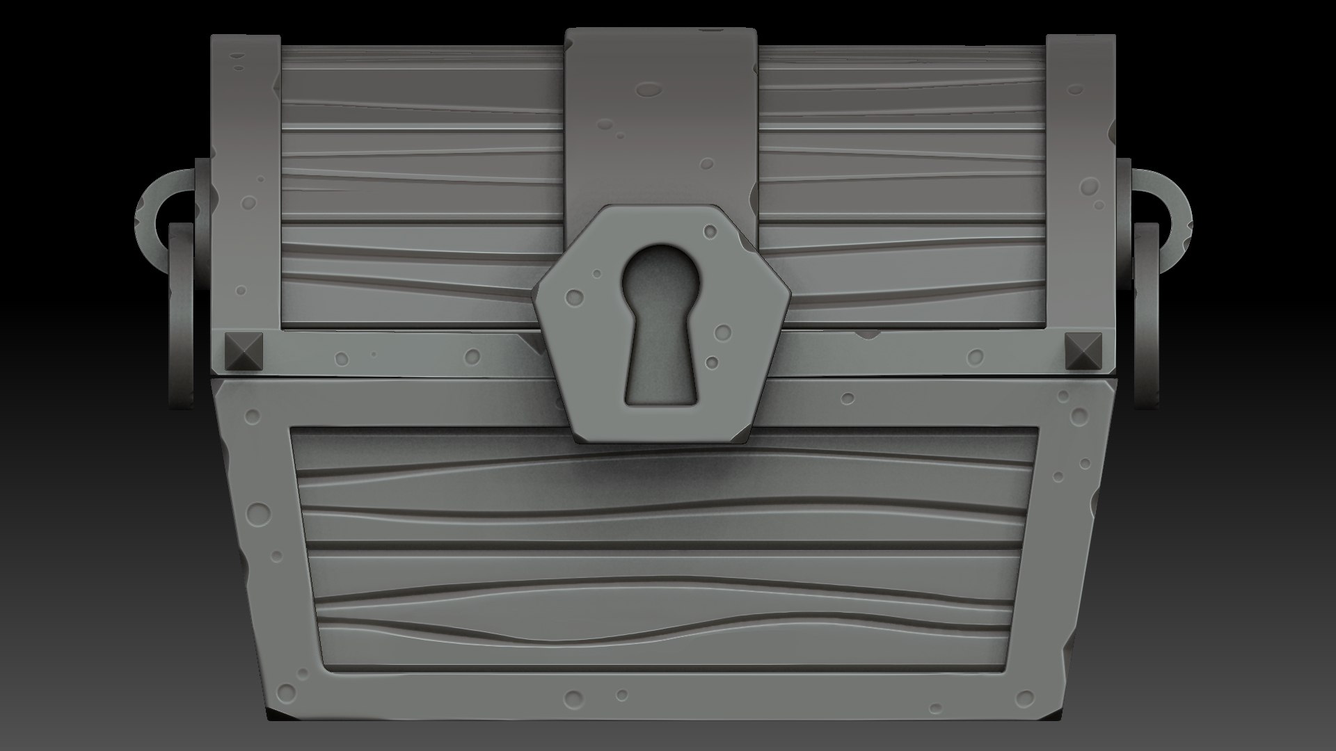 Stylized Chest 3D - TurboSquid 1639122