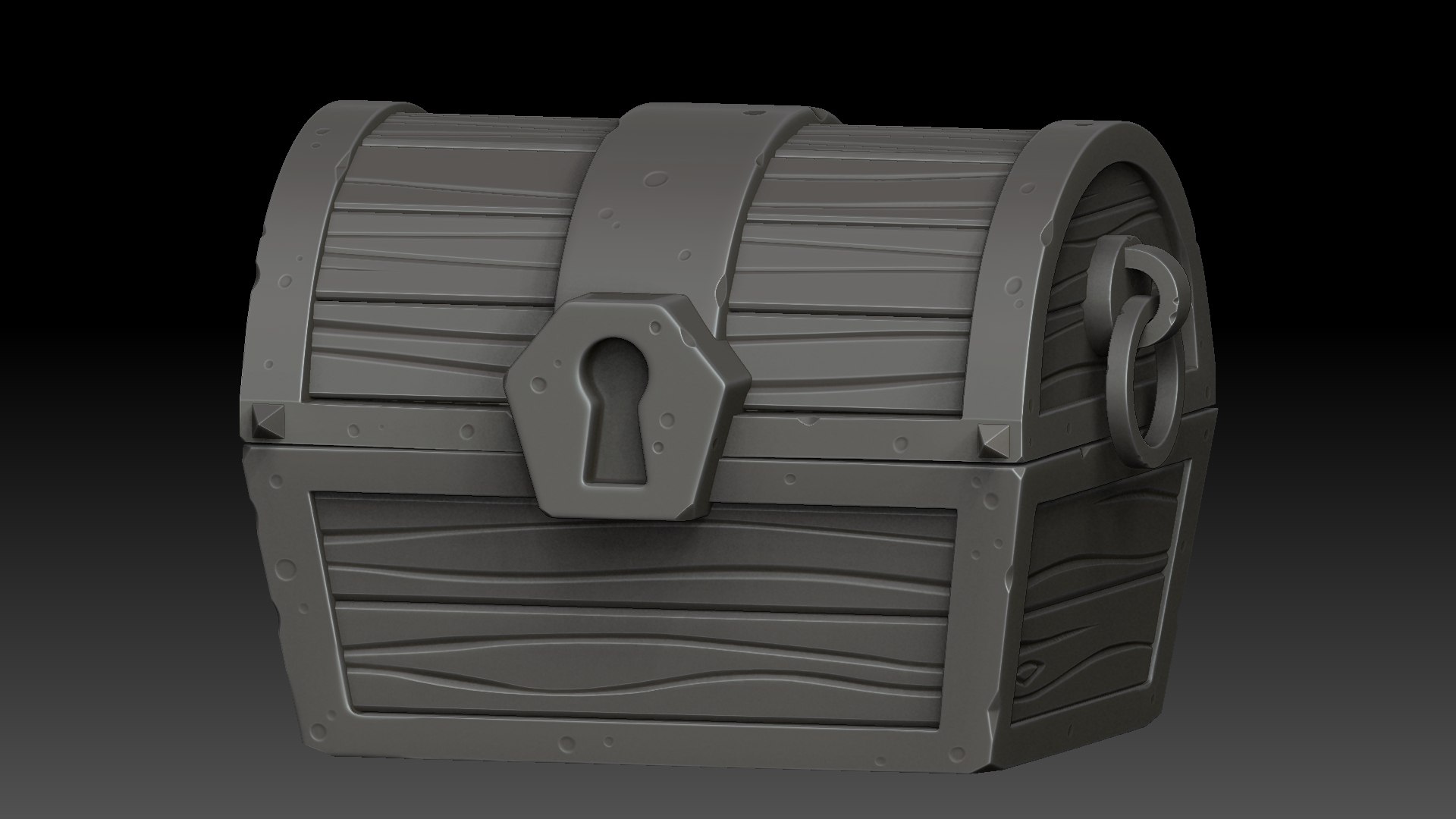 Stylized Chest 3D - TurboSquid 1639122