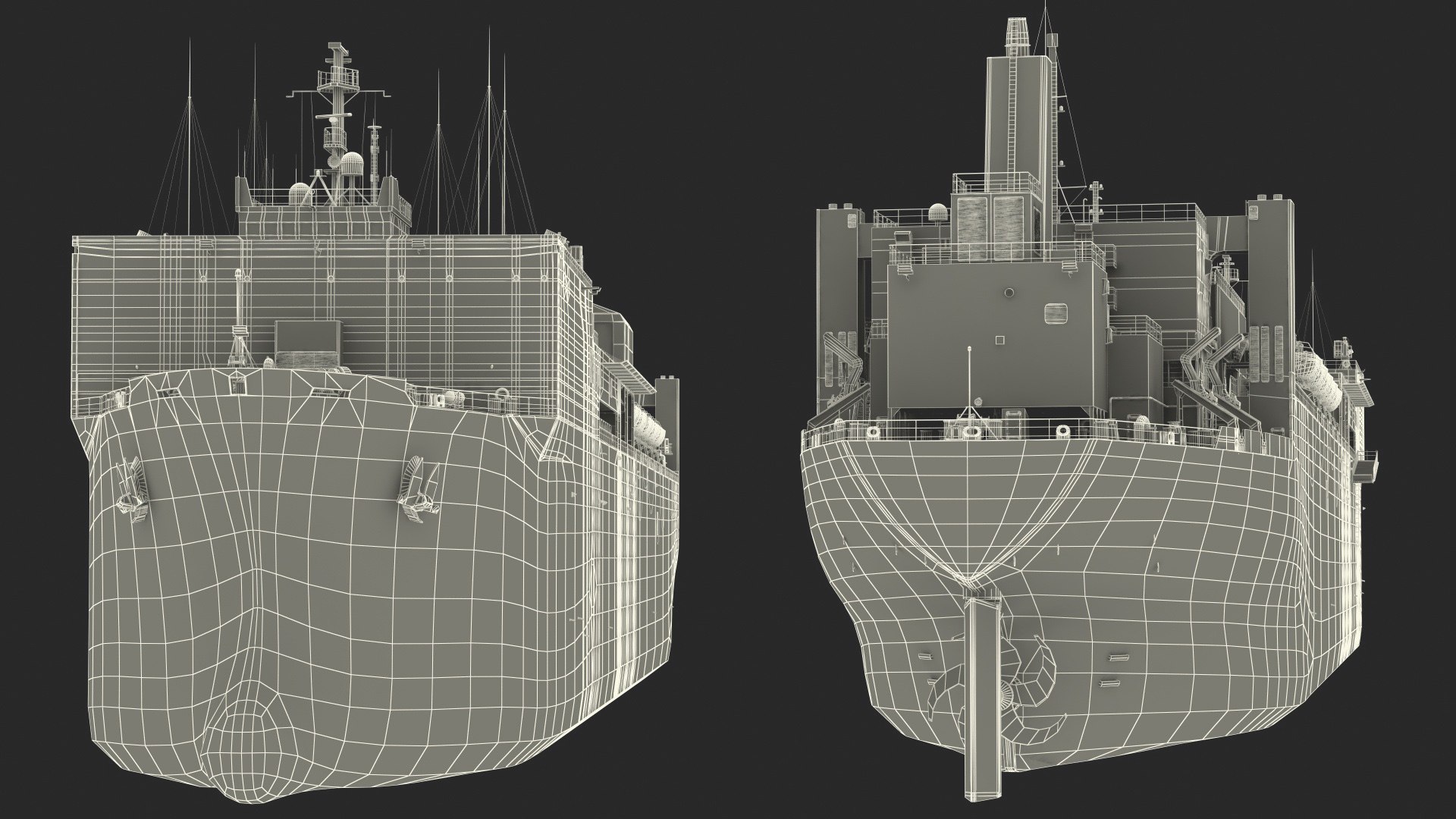 Hospital Ship 3D Model - TurboSquid 1596671