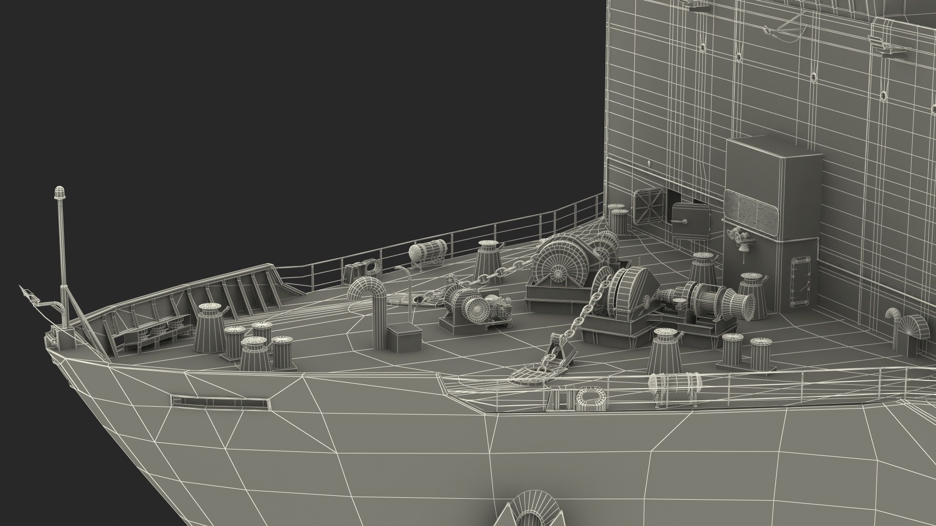 Hospital Ship 3D Model - TurboSquid 1596671