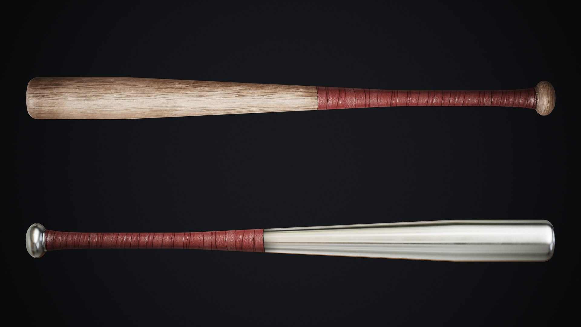 Baseball Bat 3D Model - TurboSquid 2417571