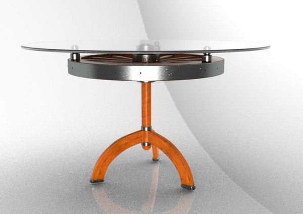 3d model wheel table