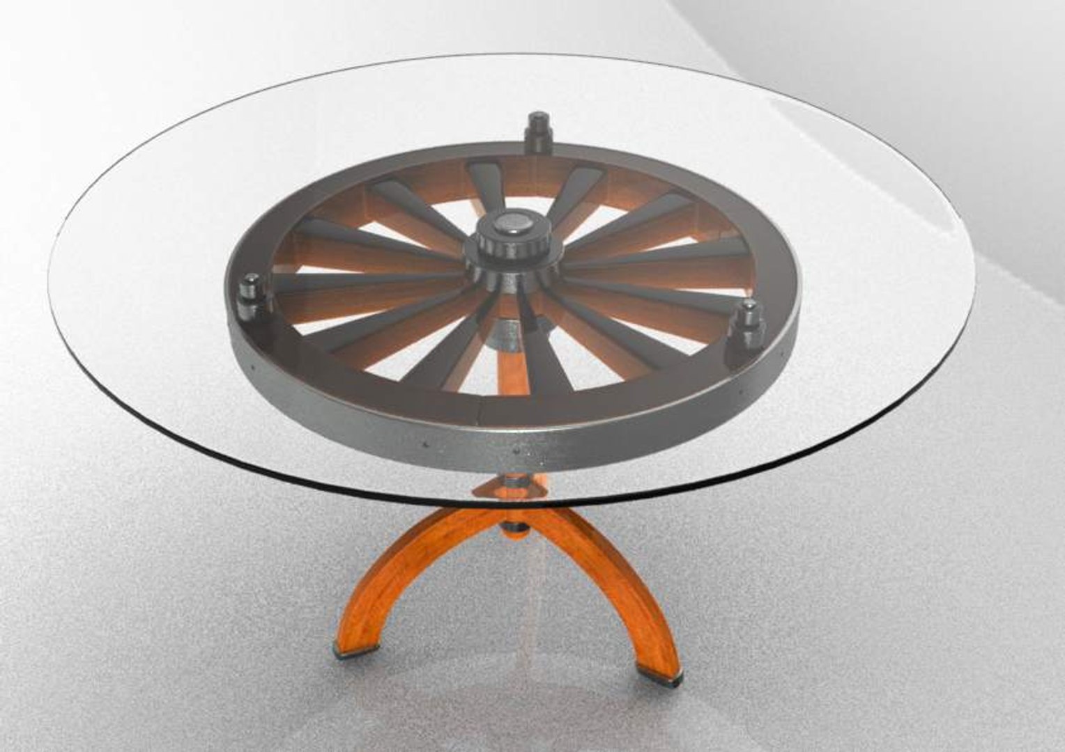3d model wheel table