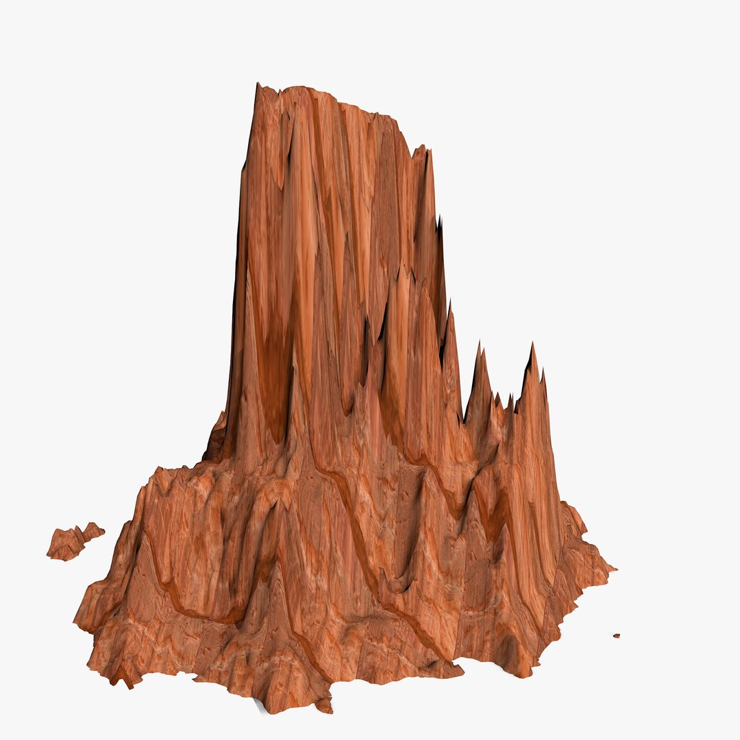 3d Mountain Rock Landscape