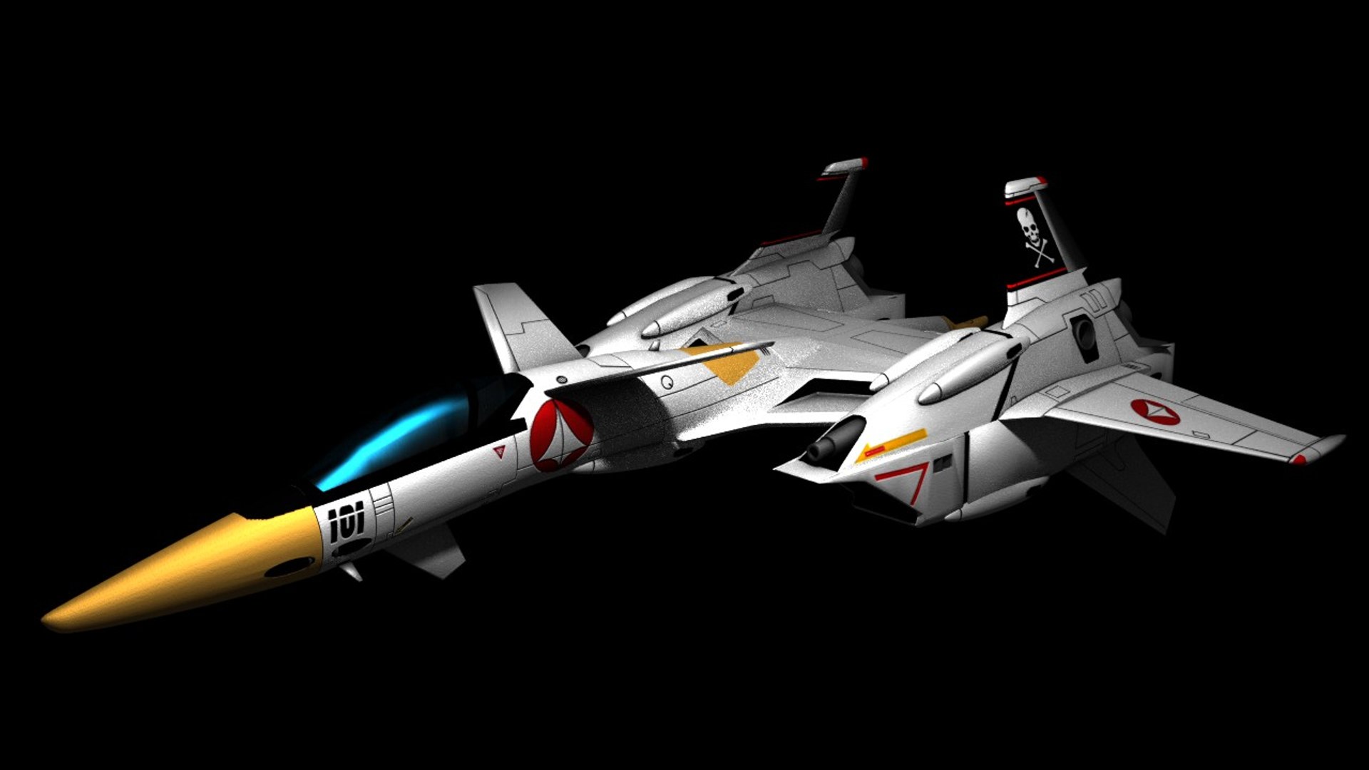 Vf-4 Lightning Iii Fighter Obj