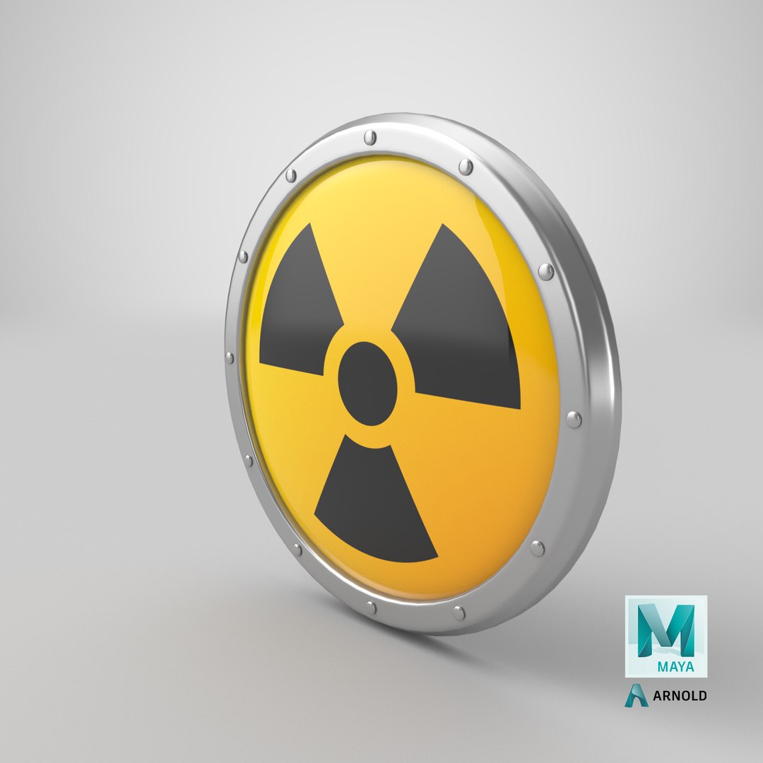 Radiation Symbol 3D Model - TurboSquid 1934266