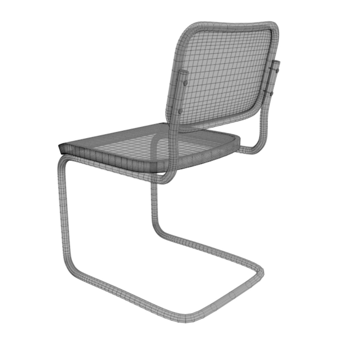3d Cesca Chair Model
