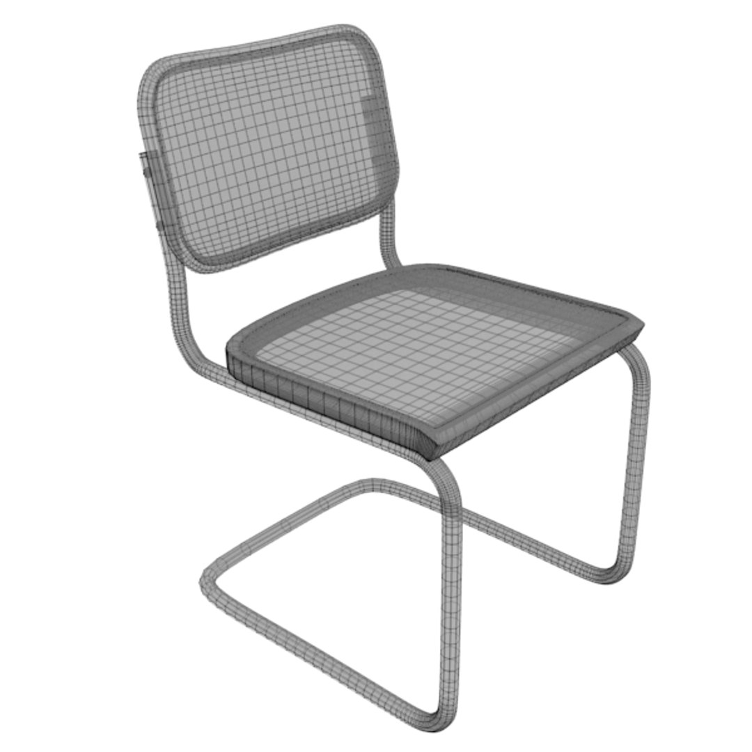 3d Cesca Chair Model