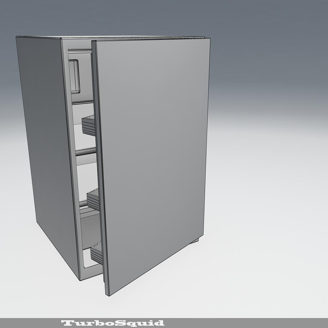 3d refrigerator 1 model