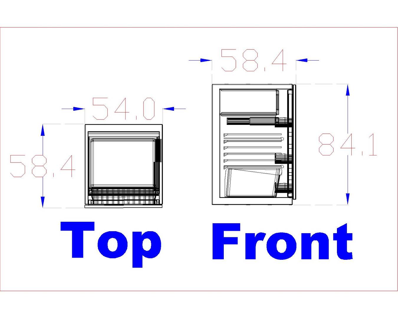 3d refrigerator 1 model