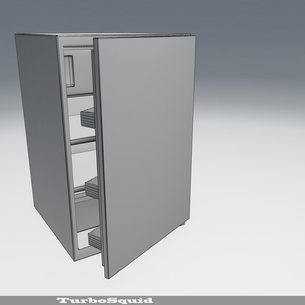 3d refrigerator 1 model