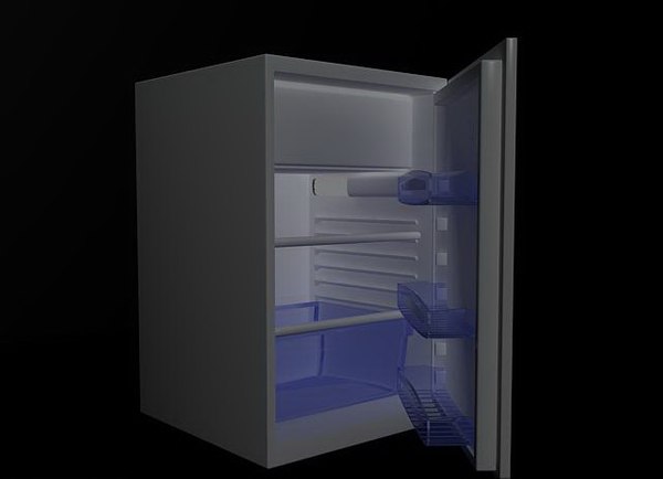3d refrigerator 1 model