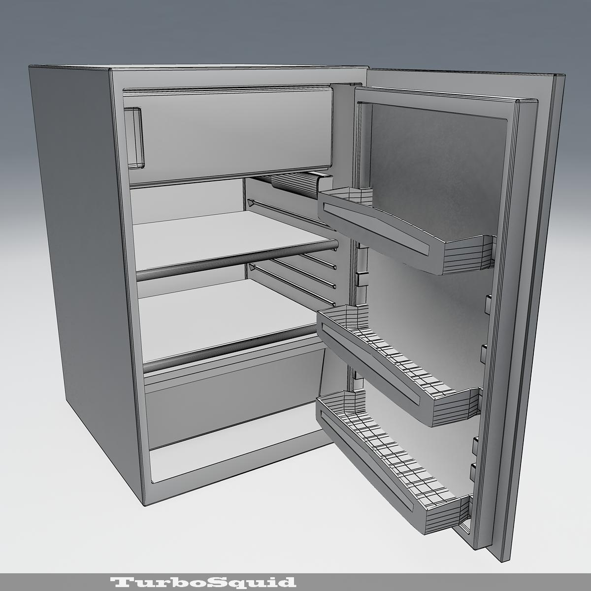 3d refrigerator 1 model
