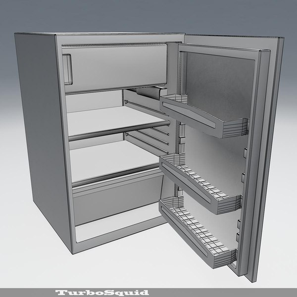 3d refrigerator 1 model