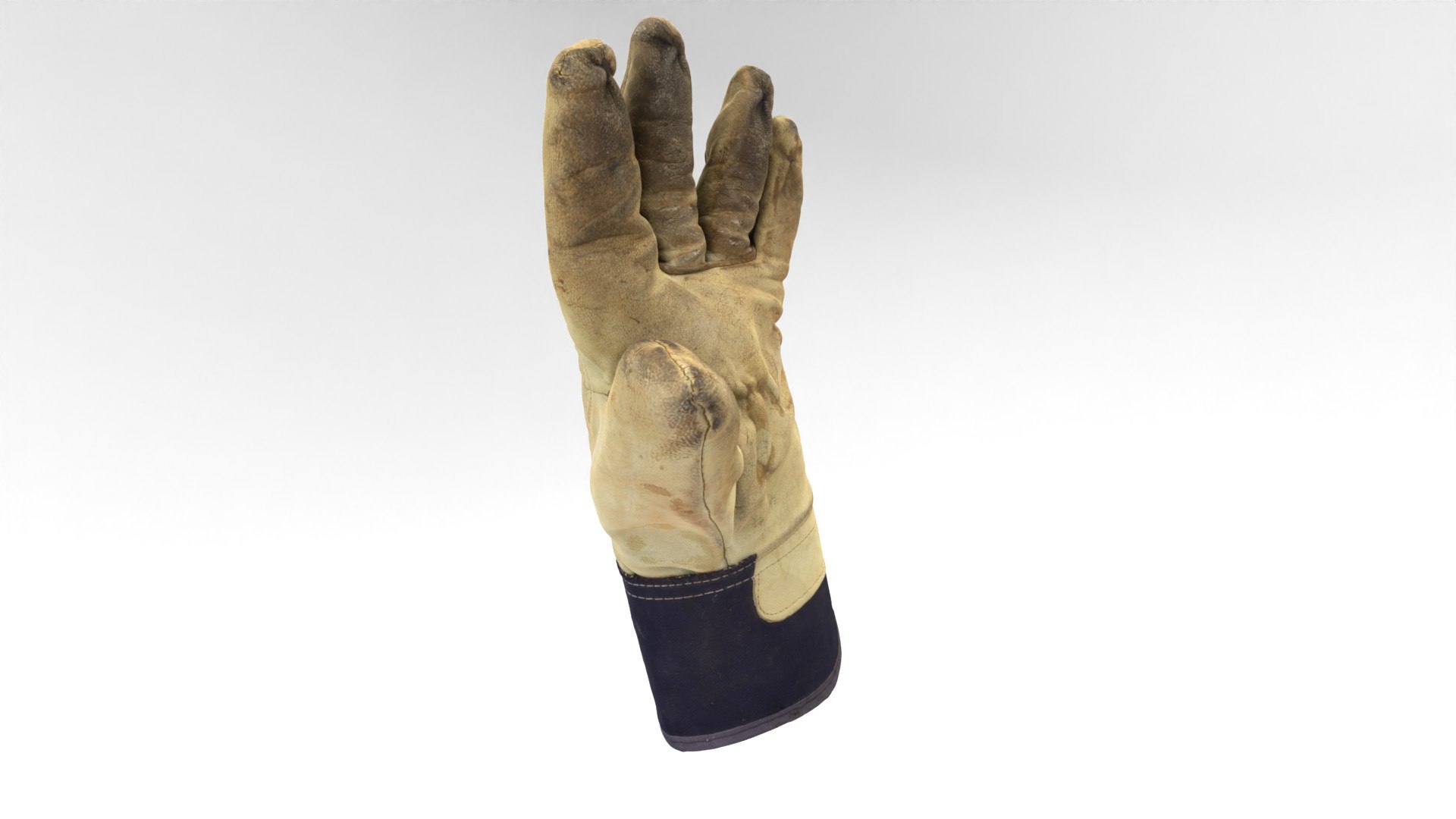 3D model Blue Work Glove - TurboSquid 2144795