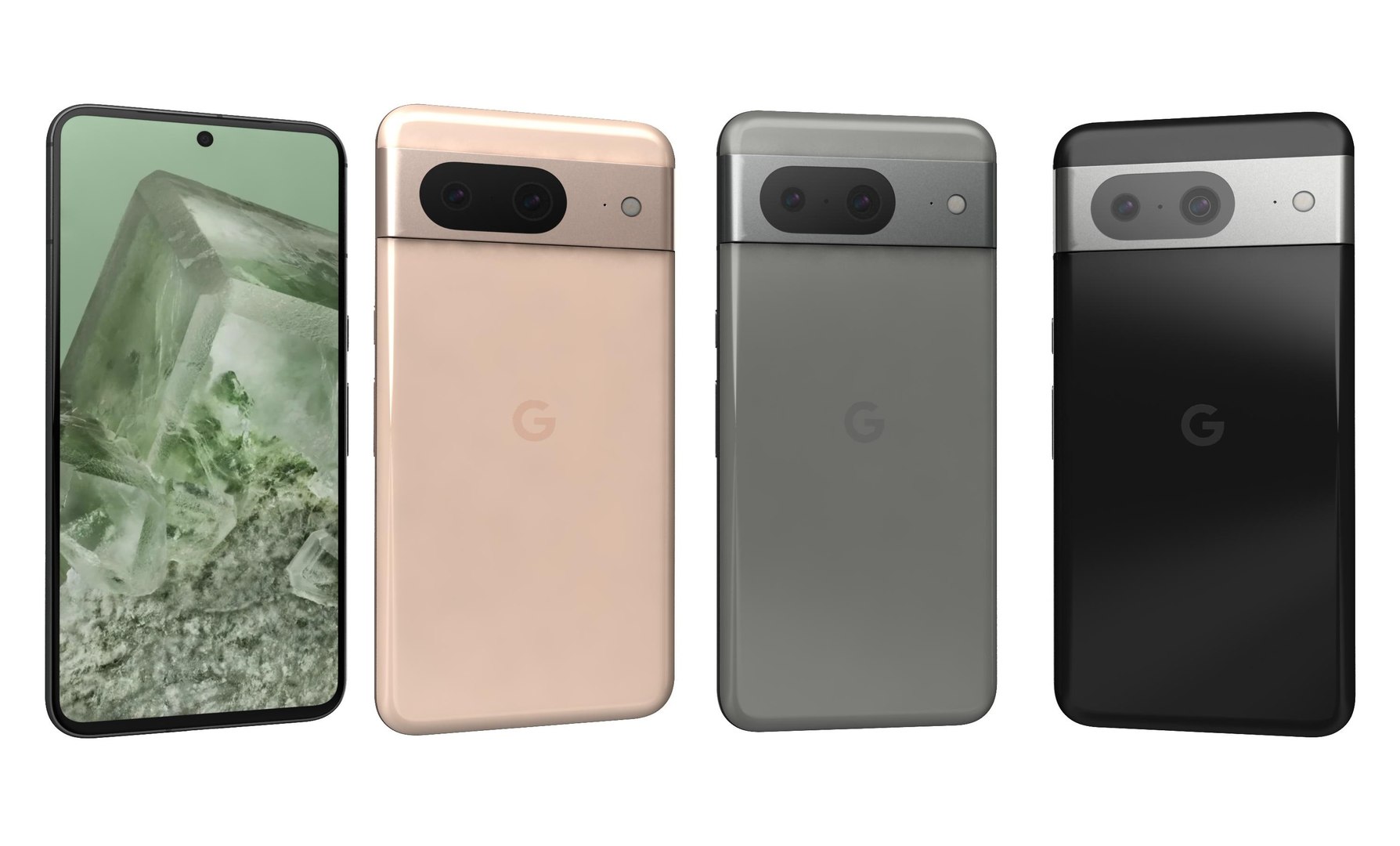 3D Google Pixel 8 All Colors - TurboSquid 2135742