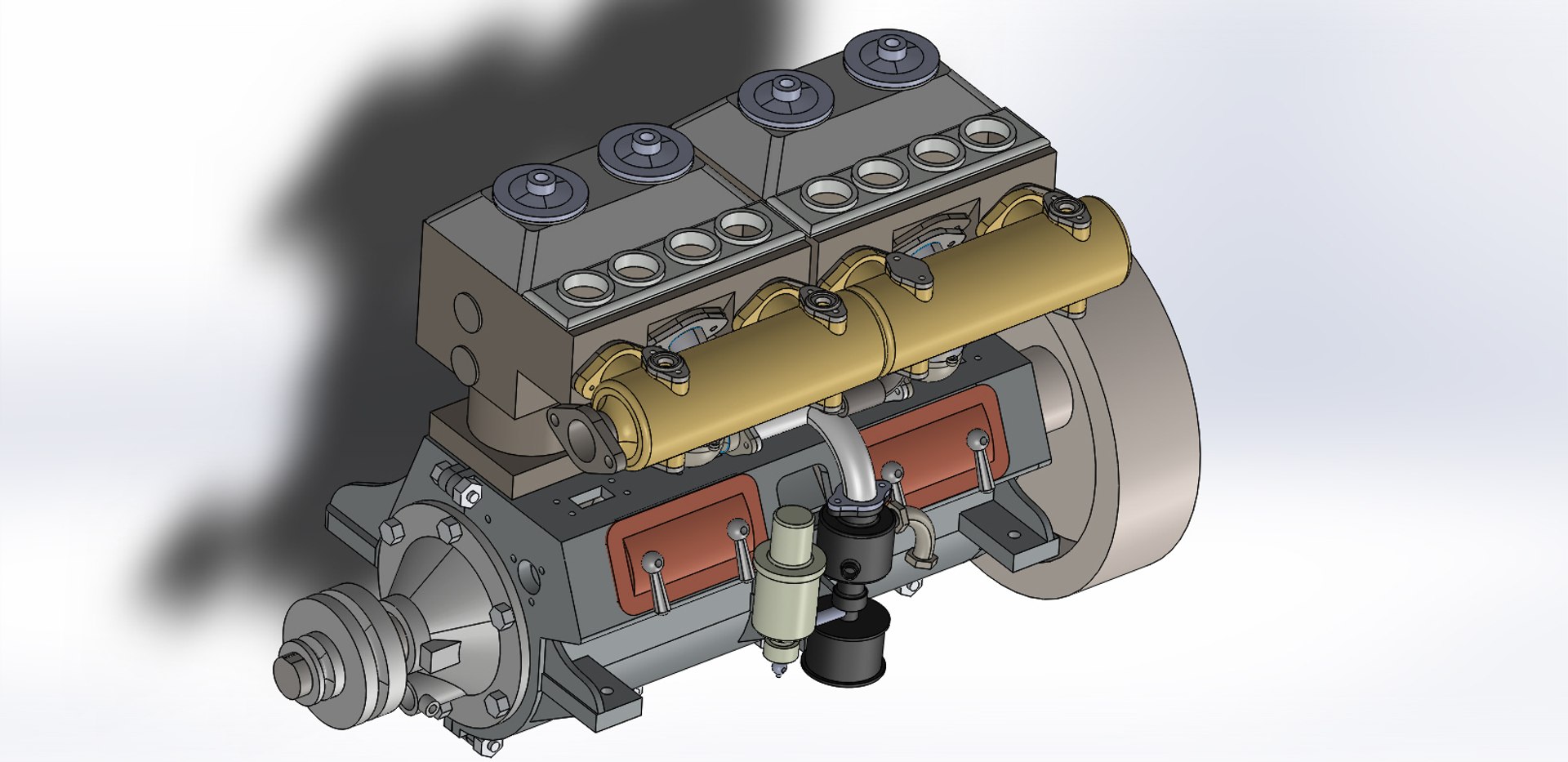 Generator assembly 3D - TurboSquid 1469472