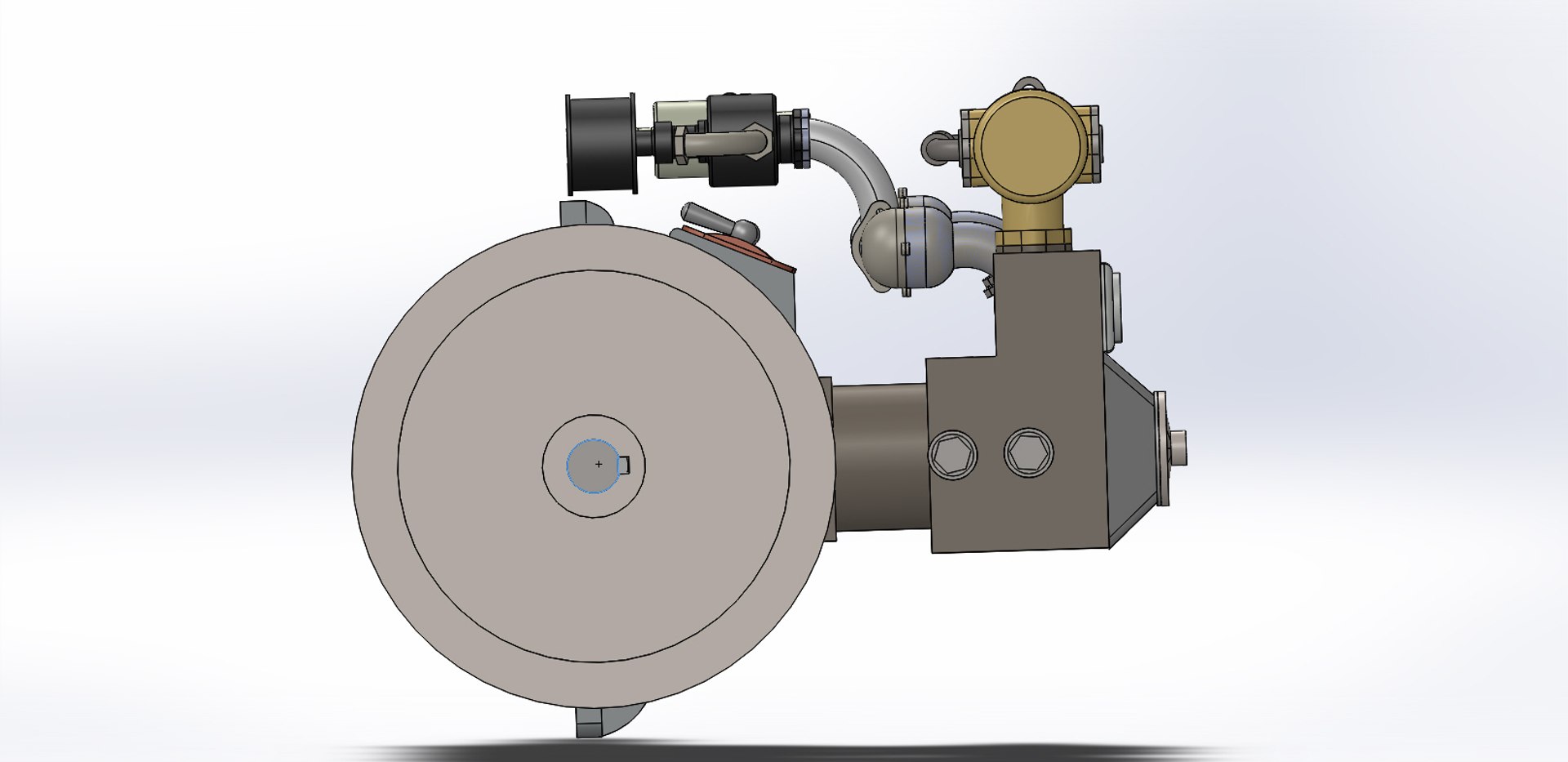 Generator assembly 3D - TurboSquid 1469472