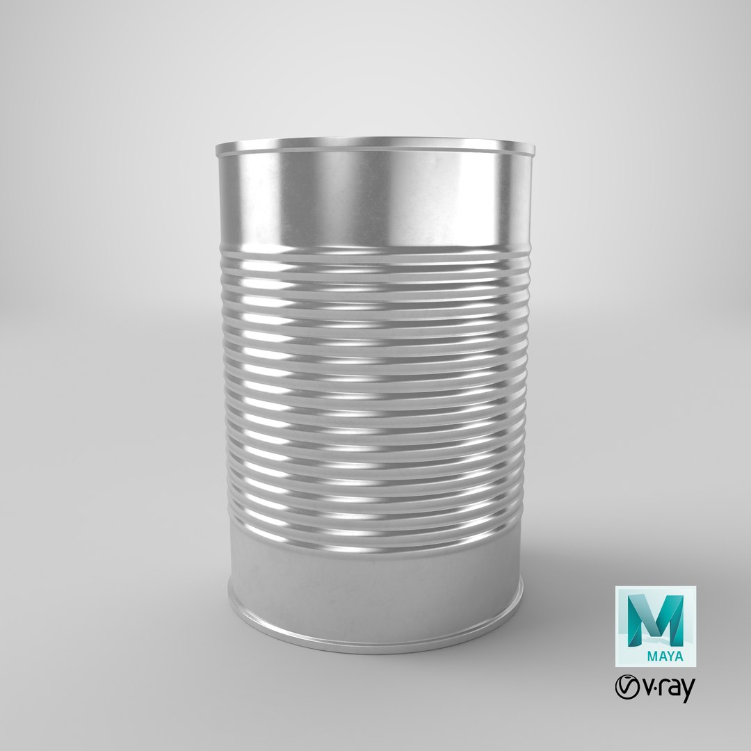 3D real tin model - TurboSquid 1549505