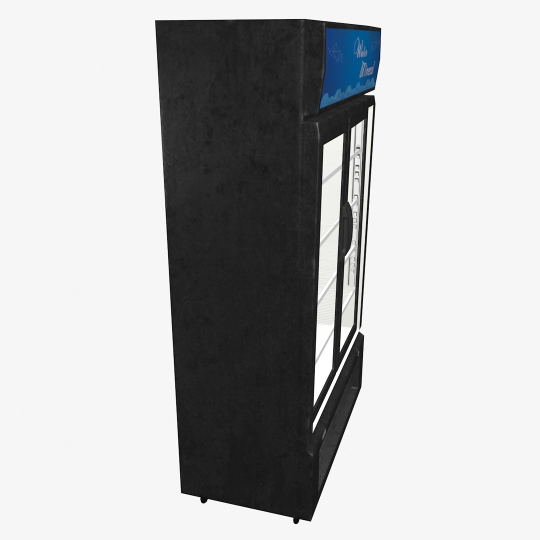 Fridge Showcase 3d Max