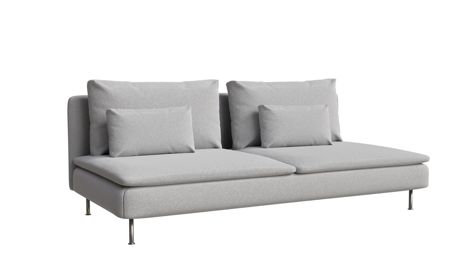 SODERHAMN 3 Seater Sofa 3D Model - TurboSquid 2318628
