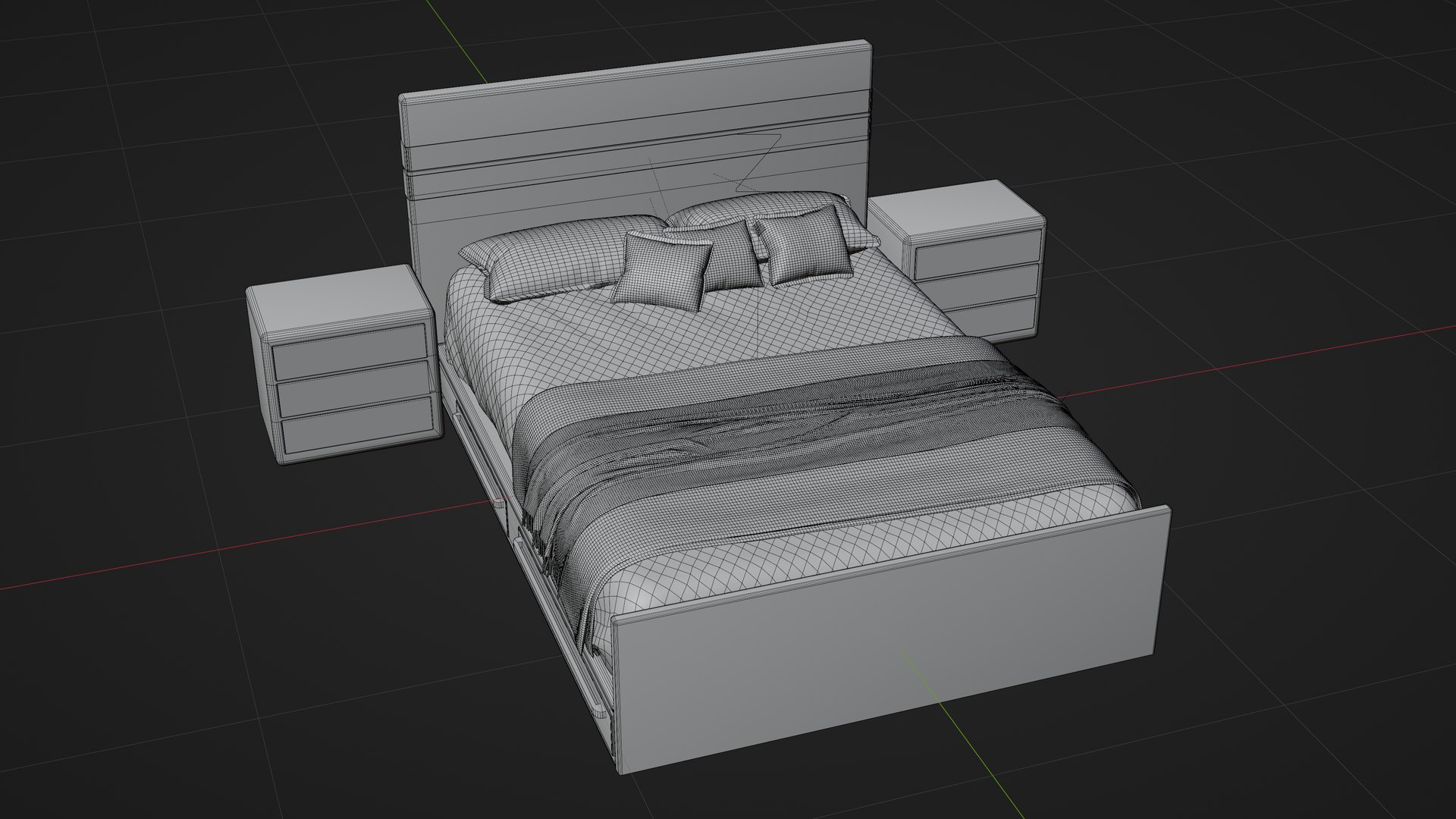5 Lux Beds Collections 3D Model - TurboSquid 2087363