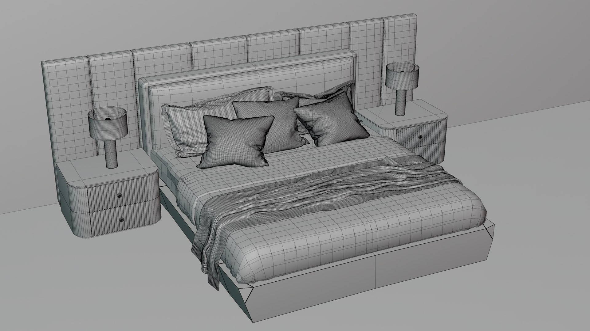 5 Lux Beds Collections 3D Model - TurboSquid 2087363