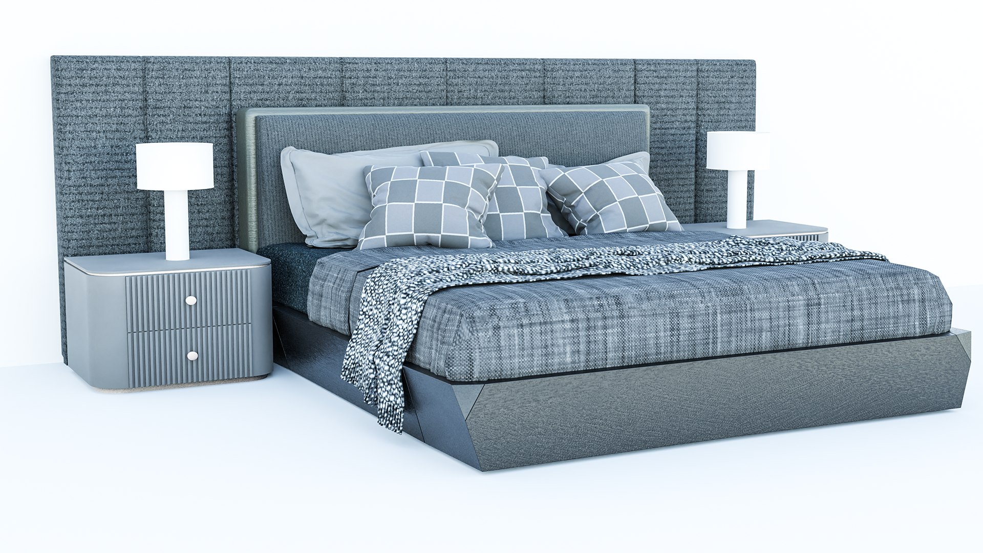 5 Lux Beds Collections 3D Model - TurboSquid 2087363